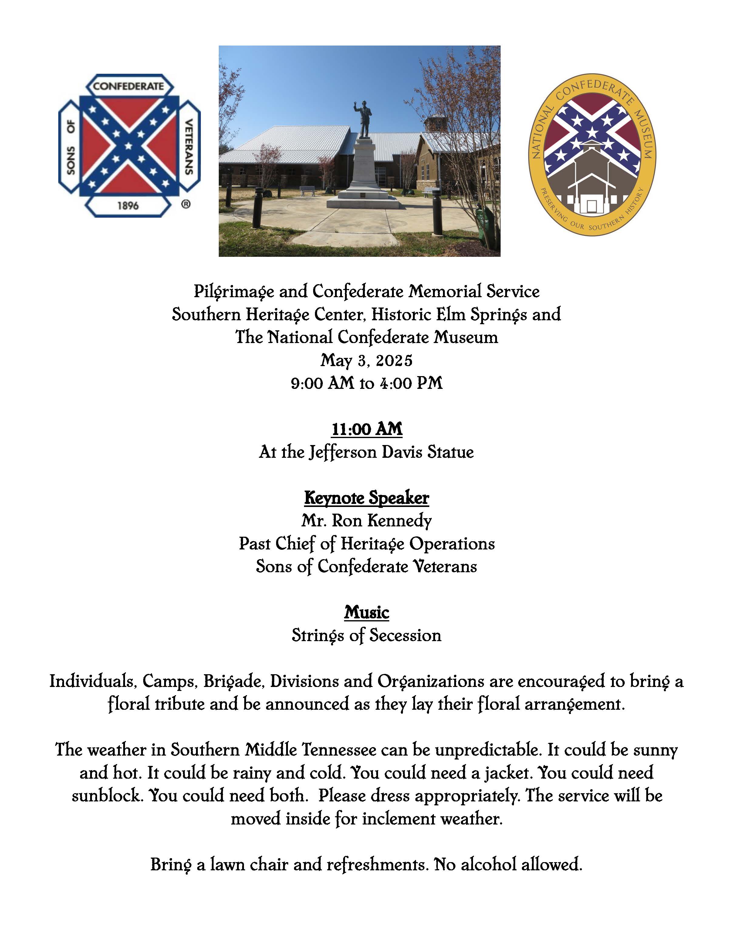 Samuel R. Watkins Camp 29, Sons of Confederate Veterans – Columbia ...